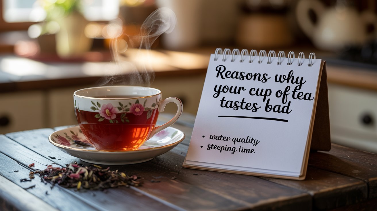 Reasons Why Your Cup of Tea Tastes Bad | How to make your tea taste good