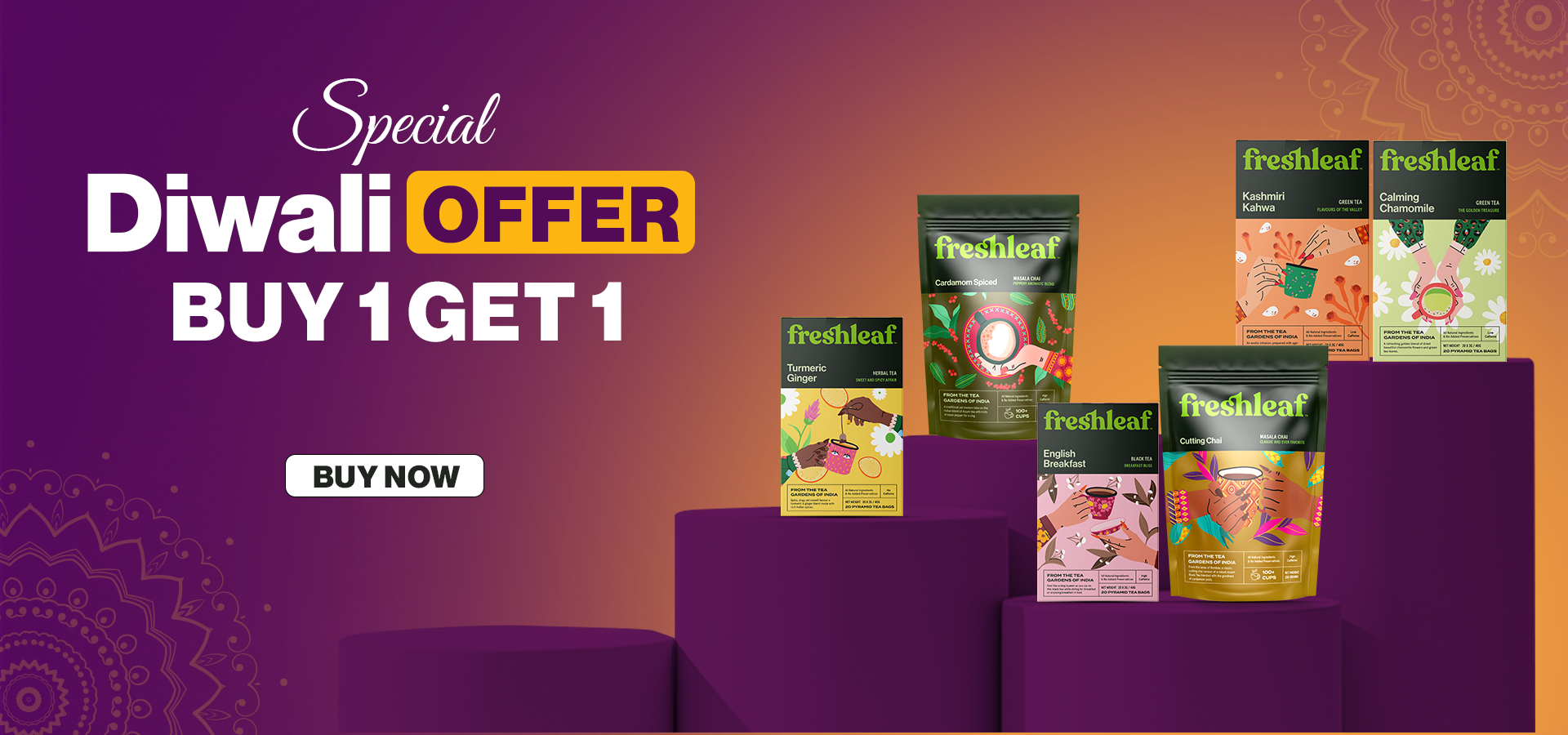 Freshleaf - Premium Sparkling, Green, Herbal Teas & More