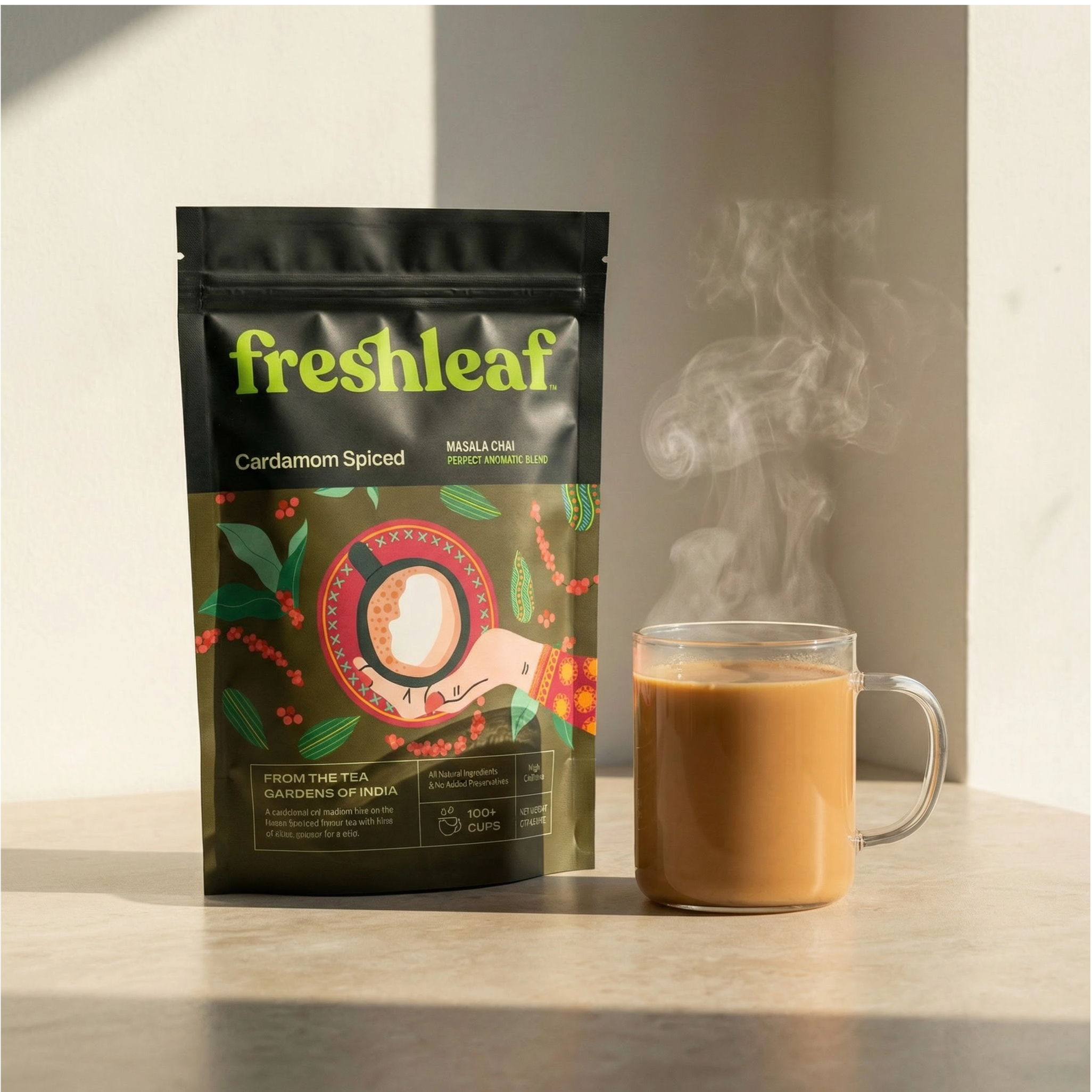 Cardamom Spiced tea: The best tea for easing your digestion: 200g